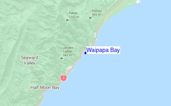 Waipapa Bay Surf Forecast and Surf Report
