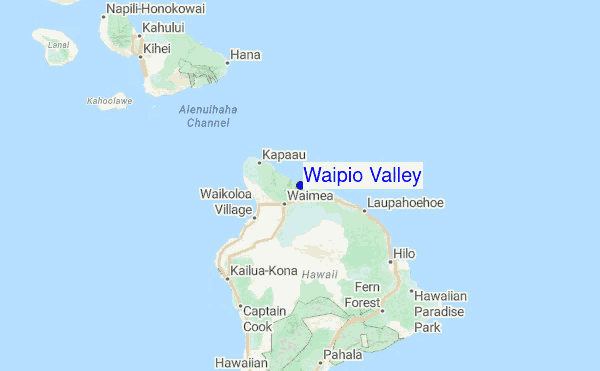 Waipio Valley Surf Forecast and Surf Reports (HAW - Big Island, USA)