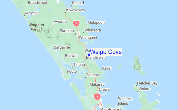 Waipu Cove Surf Forecast and Surf Reports (Northland, New Zealand)