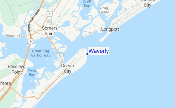 Waverly 48 hour detailed Surf Forecast