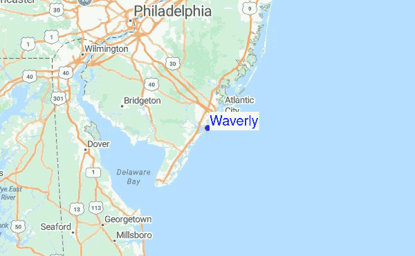 Waverly Surf Forecast and Surf Reports (New Jersey, USA)