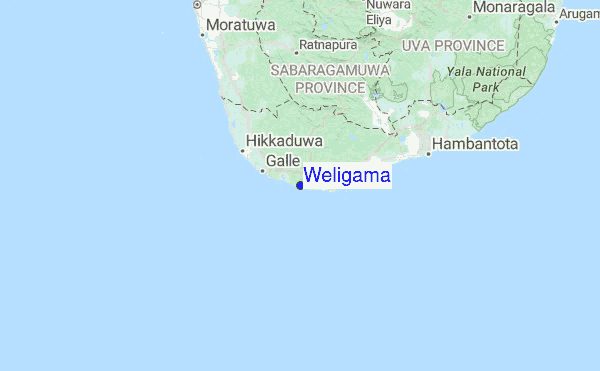 Weligama Surf Forecast and Surf Reports (West, Sri Lanka)