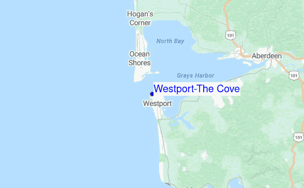 Westport-The Cove Surf Forecast and Surf Reports (Washington, USA)