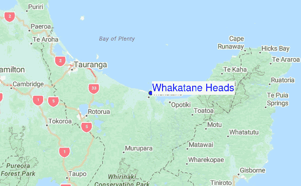 Whakatane Heads Surf Forecast and Surf Reports (Bay of Plenty, New Zealand)