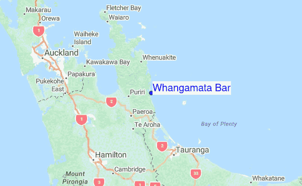 Whangamata Bar Surf Forecast and Surf Reports (Coromandel, New Zealand)