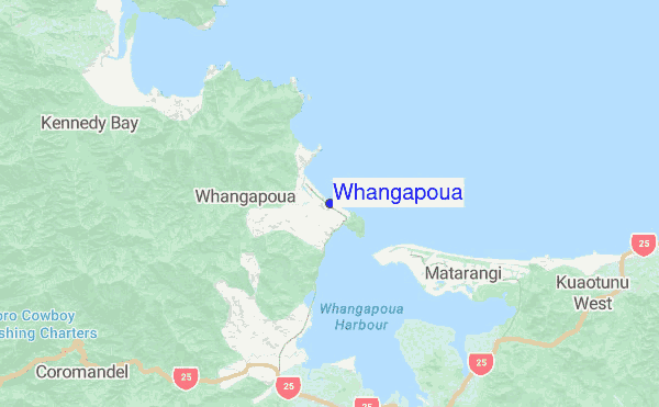 Whangapoua Surf Forecast and Surf Report