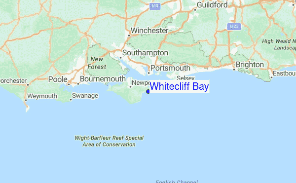 Whitecliff Bay Surf Forecast and Surf Reports (Isle of Wight, UK)