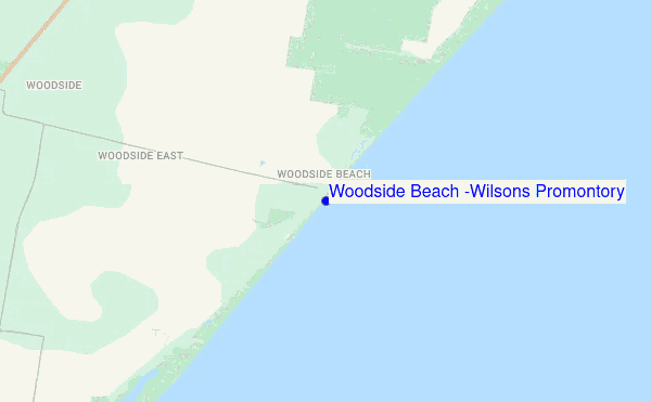 Woodside Beach (Wilsons Promontory) Surf Forecast and Surf Report