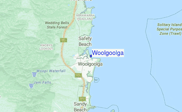 Woolgoolga Surf Forecast and Surf Reports (NSW - North Coast, Australia)
