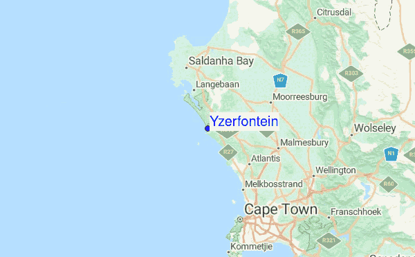 Yzerfontein Surf Forecast and Surf Reports (West Coast, South Africa)