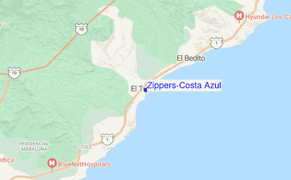 Zippers-Costa Azul Surf Forecast and Surf Report
